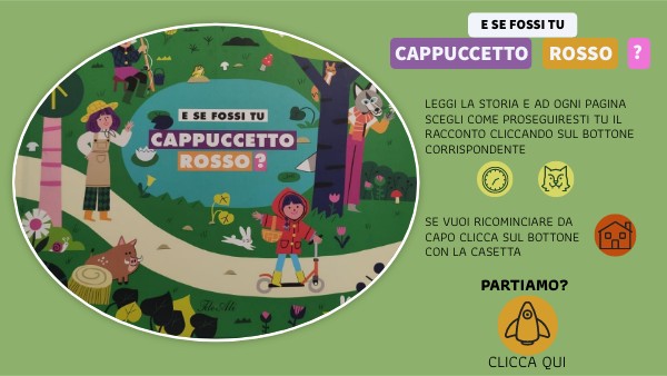 E se fossi tu Cappuccetto Rosso?