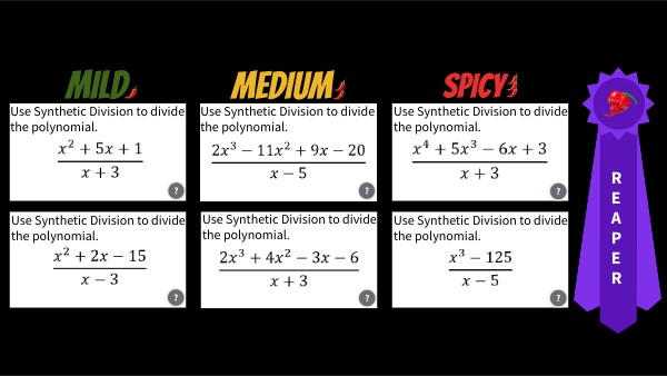 A2 - Synthetic Division