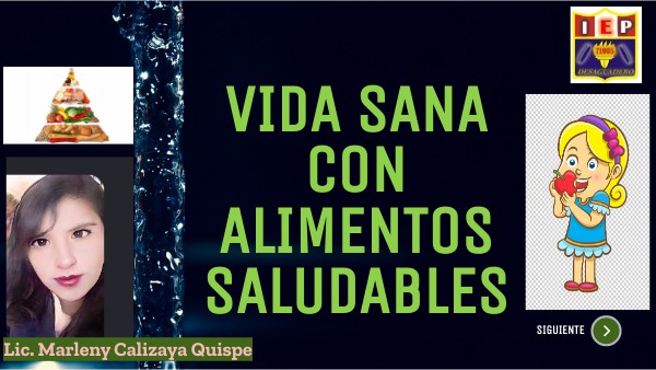 ALIMENTOS SALUDABLES | Genially