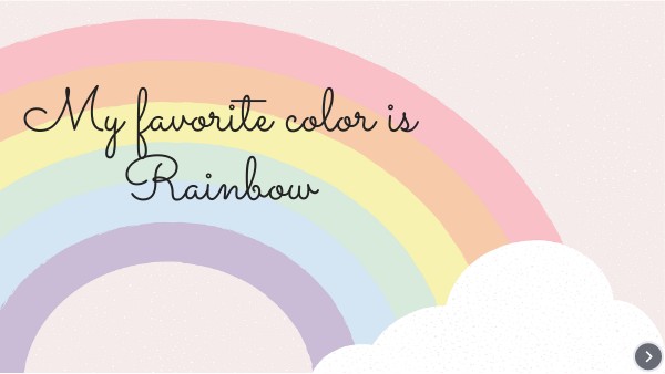 Rainbow | Genially