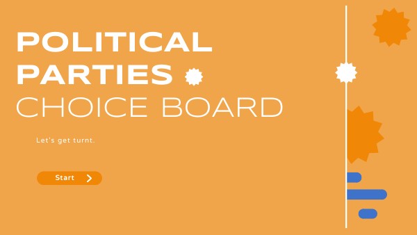 AP PP Choice Board | Genially