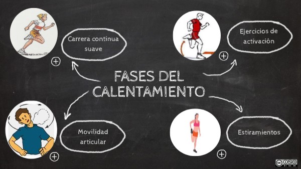 FASES DEL CALENTAMIENTO | Genially