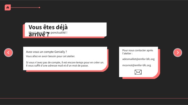 Atelier découverte Genially 25/11/2023 | Genially