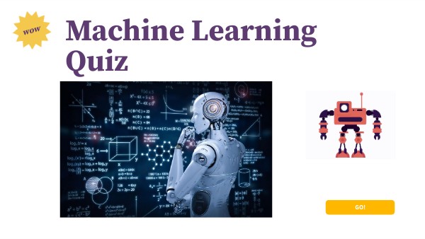 Quizz Machine learning | Genially
