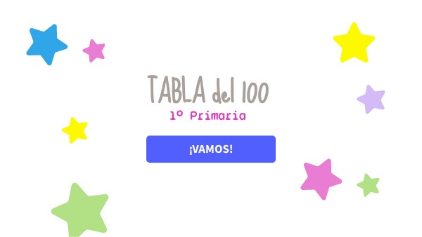 Tabla del 100