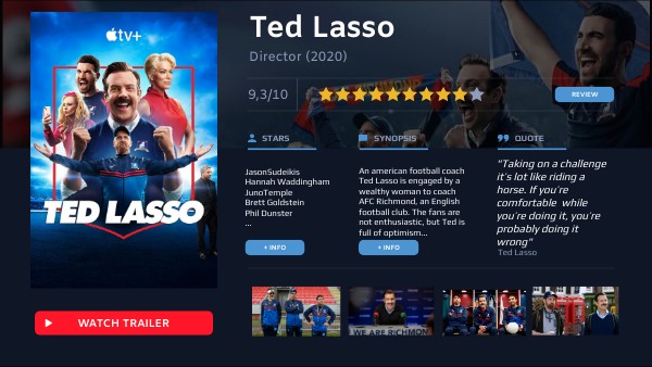 AMC: Série Ted Lasso | Genially