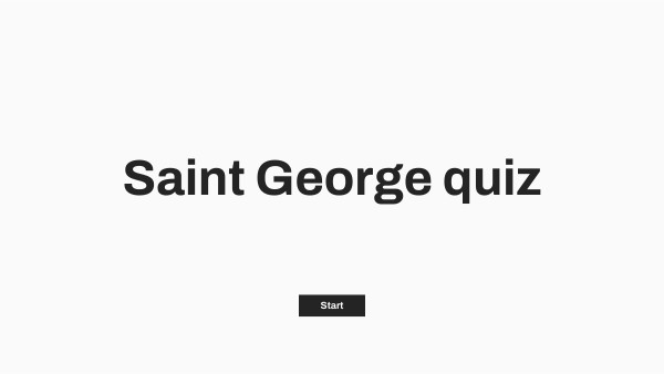 Saint George QUIZ | Genially