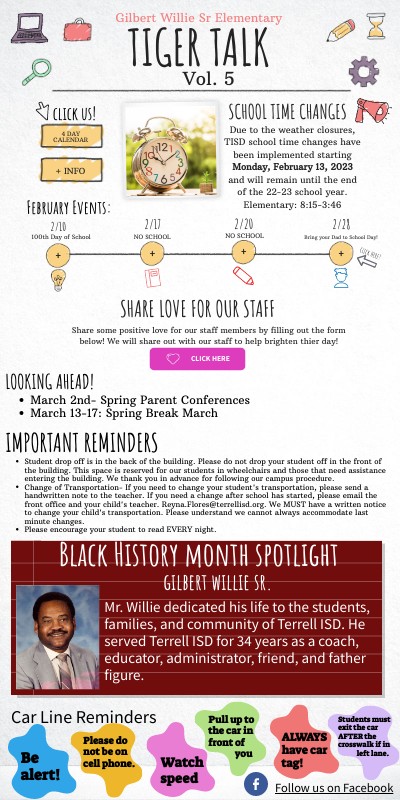 Tiger Talk | Genially