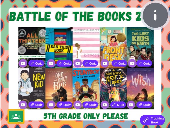 battle of the books judson
