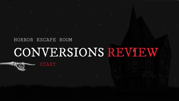 Conversions HORROR ESCAPE ROOM | Genially