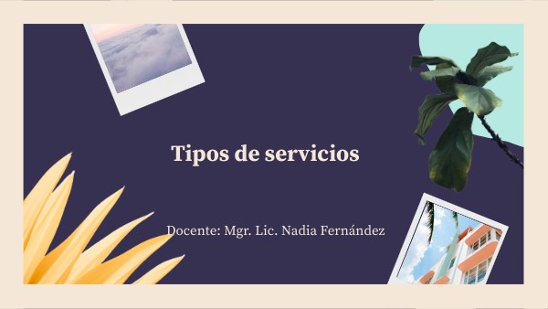 conceptos y tipos de servicio | Genially