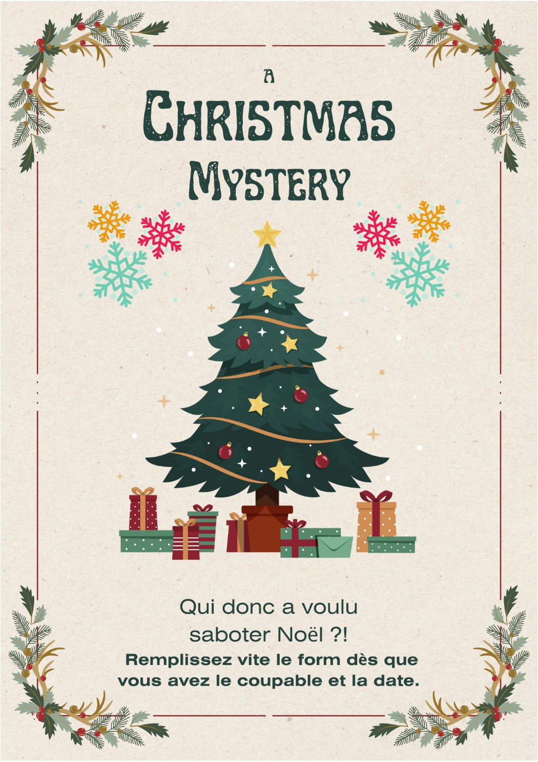 Mystère de Noël | Genially