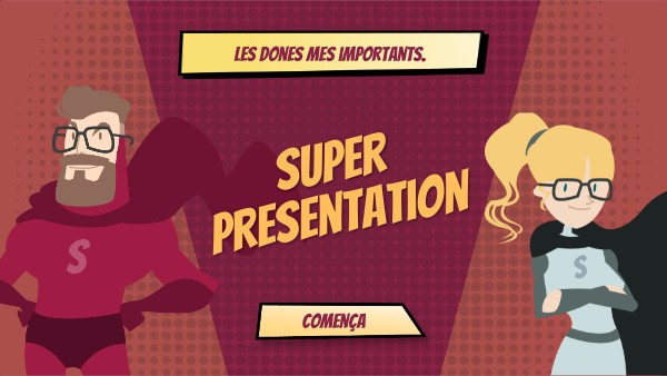 SUPERHEROES PRESENTATION | Genially