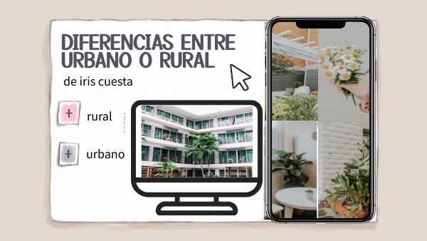 rural y urbano