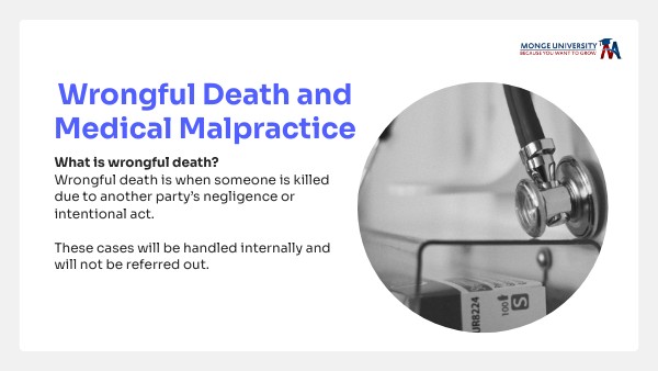 Course 7: Medical Malpractice Criteria-360 Learning