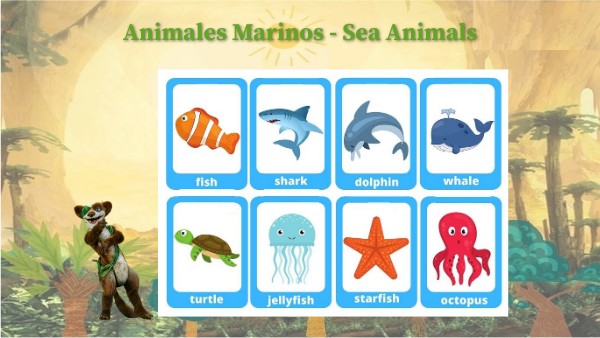2do Unidad 2: Animales Marinos - Sea Animals