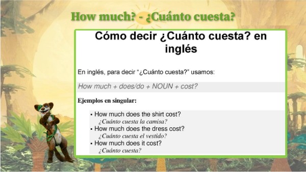 6to Unidad 3: ¿Cuánto cuesta? - How much? | Genially