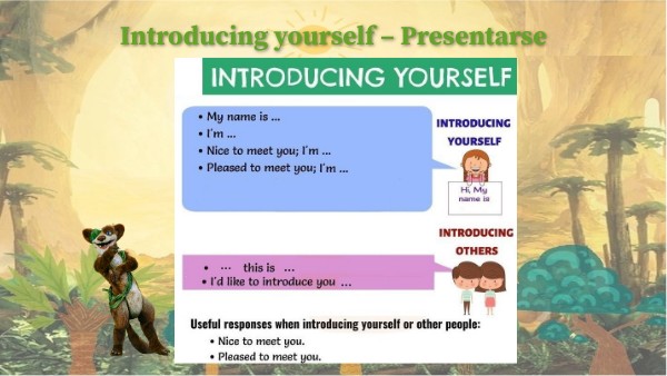 5to Unidad 1: Presentarse - Introducing yourself