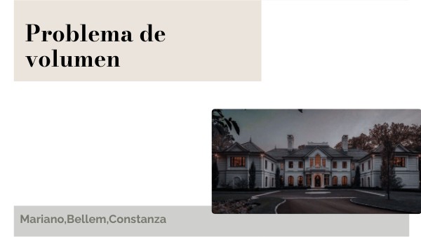Volumen
