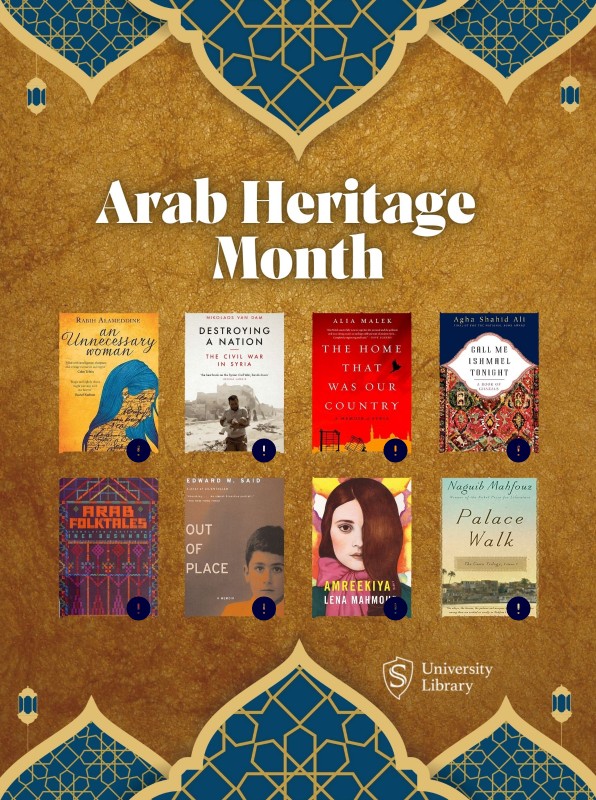 Arab Heritage Month 2023 Interactive Book Display