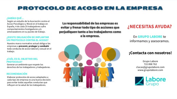PROTOCOLO DE ACOSO LABORAL | Genially