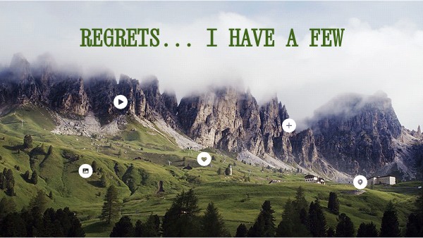 REGRETS... I wish/If Only | Genially