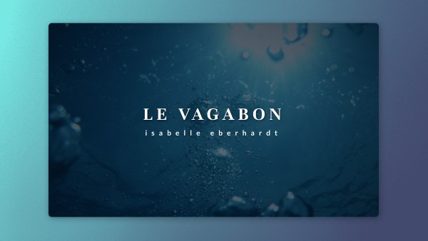Le vagabon