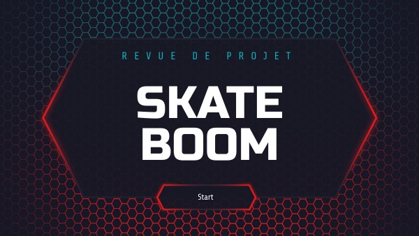 Revue de projet Skate Boom | Genially