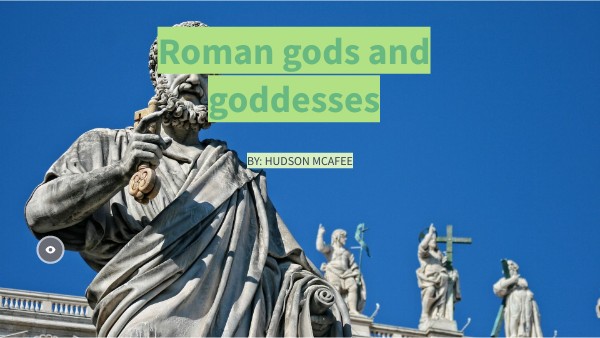 Roman gods and goddeses | Genially