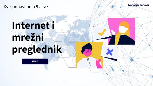 Internet i mrežni preglednik | Genially