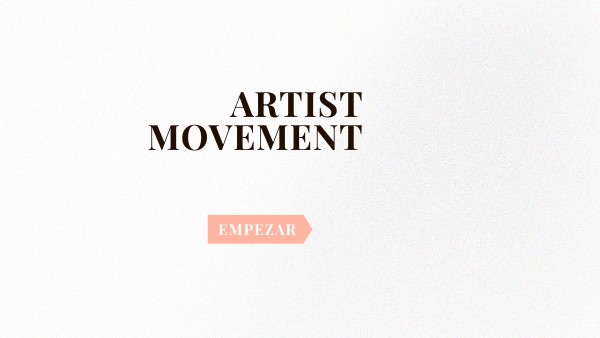 artist movement | Genially