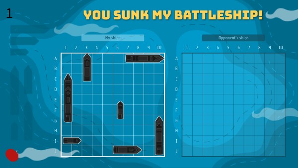 YOU SUNK MY BATTLESHIP!