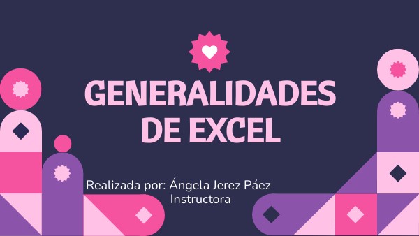 Generalidades de Excel | Genially