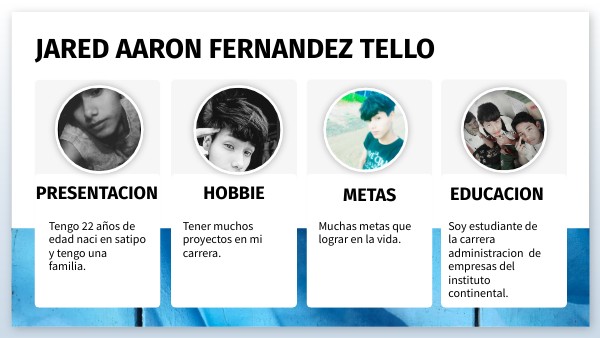 MI TRABAJO JARED AARON | Genially