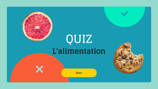 QUIZ Alimentation | Genially