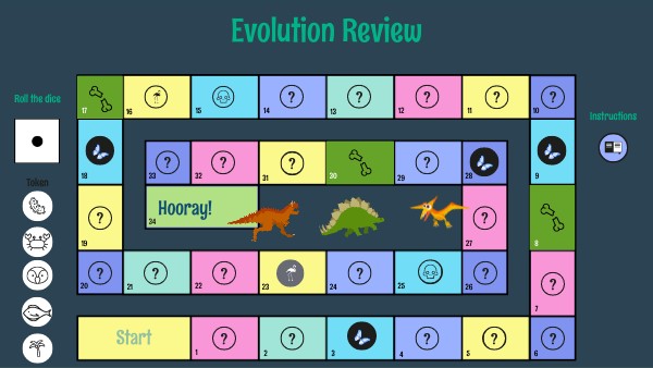 Evolution Review Game | Genially
