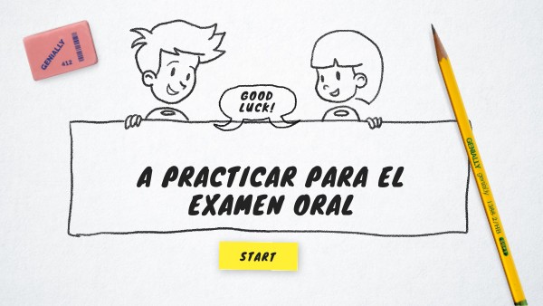 Examen oral.