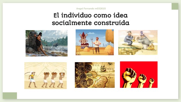 AA3-S2: El individuo como idea socialmente construida