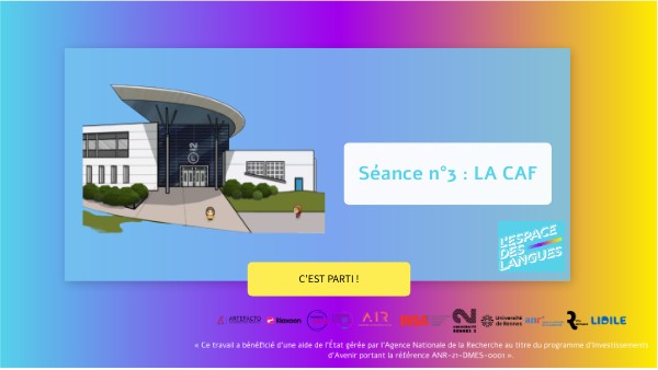 Séance n°3 : LA CAF | Genially