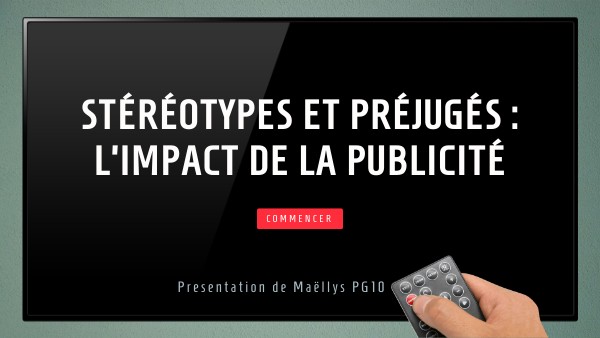 TELEVISION PRESENTATION | Genially
