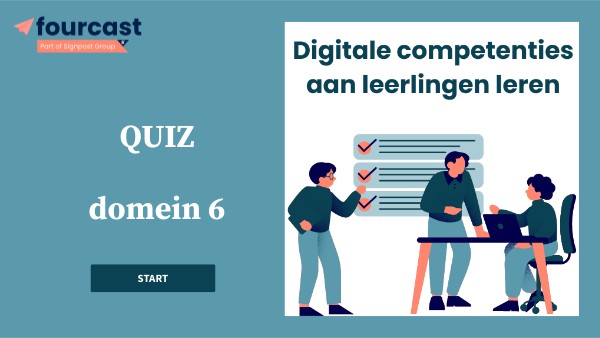 Dig Comp Edu: quiz DOMEIN 6 | Genially