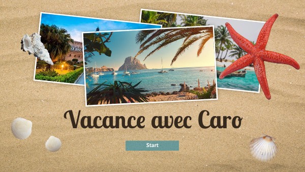 Présentation vacances | Genially