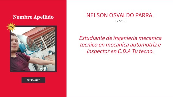 PRESENTACION NELSON PARRA | Genially