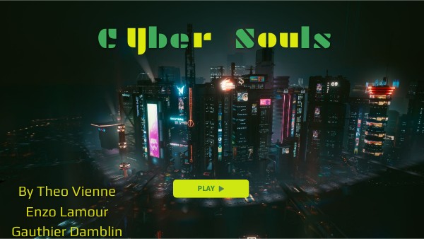 Cyber Souls - Escape Game Project