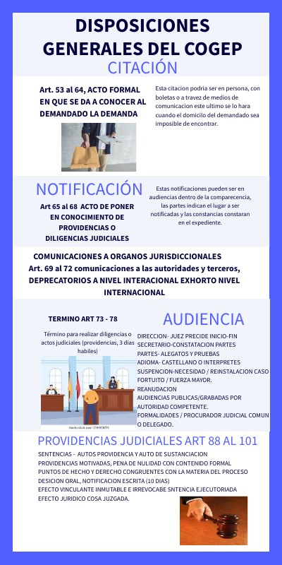 DISPOSICIONES GENERALES DEL COGEP | Genially