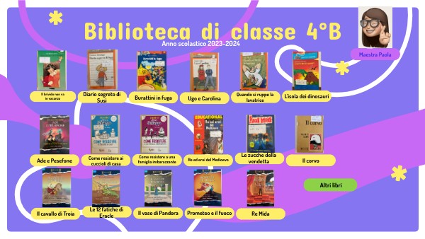 Biblioteca di classe 4°B