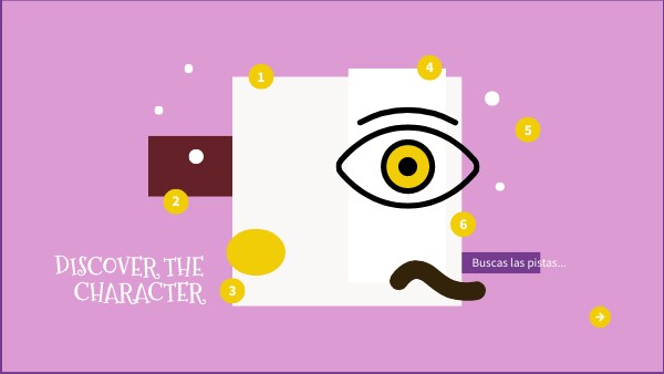 discover the character | Genially