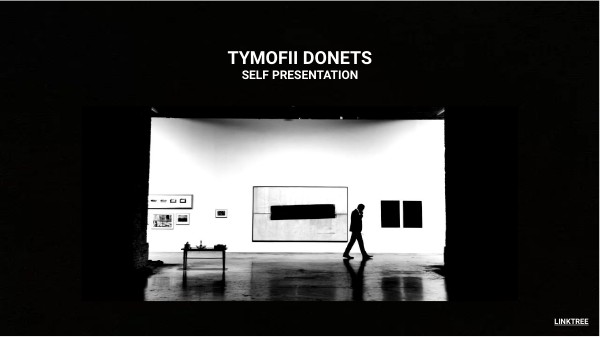 Self PITCH (Tymofii Donets) | Genially