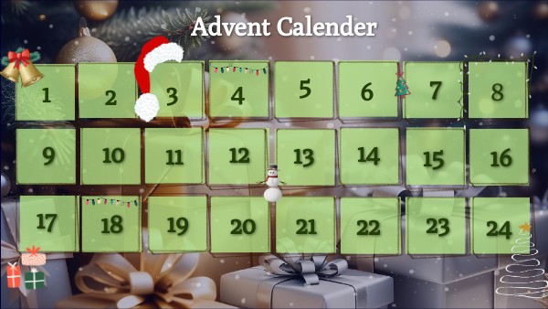 CHRISTMAS ADVENT CALENDAR | Genially
