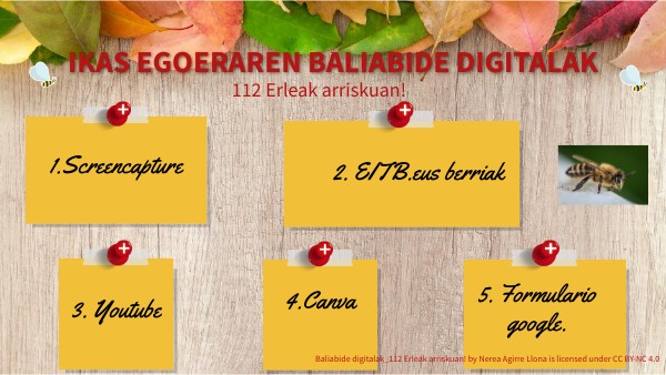 Baliabide digi_112 Erleak arriskuan! | Genially